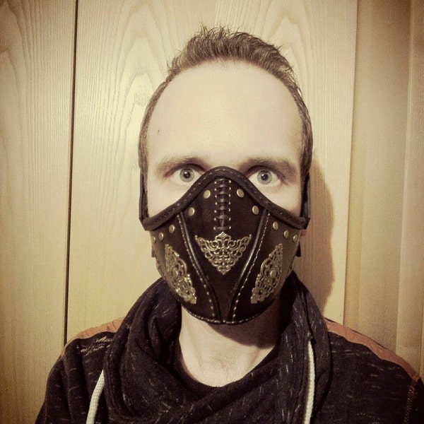 Steampunk Mask Pattern - DIY Mask - Pdf Download - Video Tutorial ...