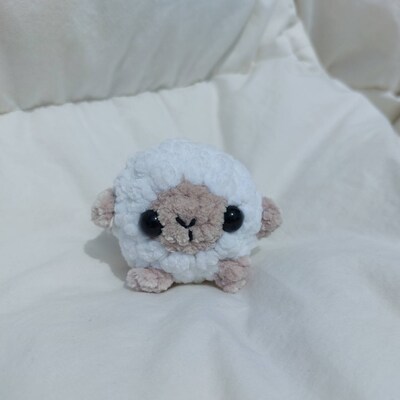 Crochet Sheep Puff Plushie PATTERN - Etsy