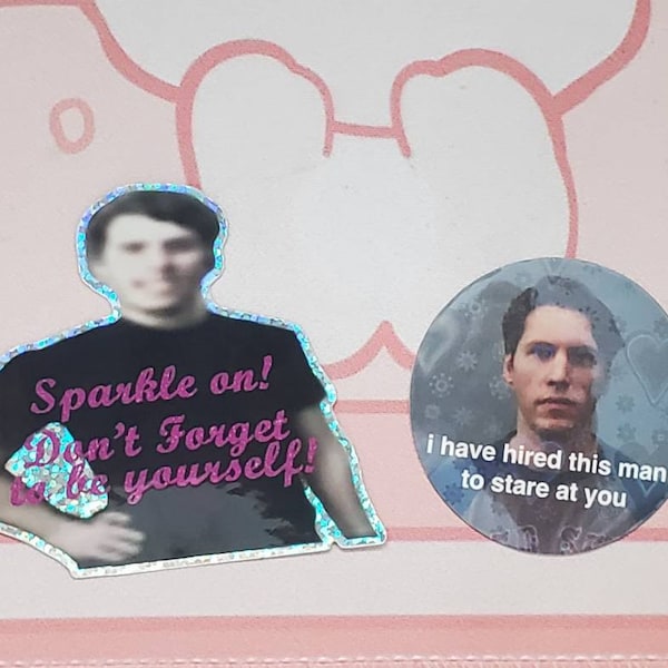 3” Jerma985 Glitter Sticker Sparkle On - Etsy