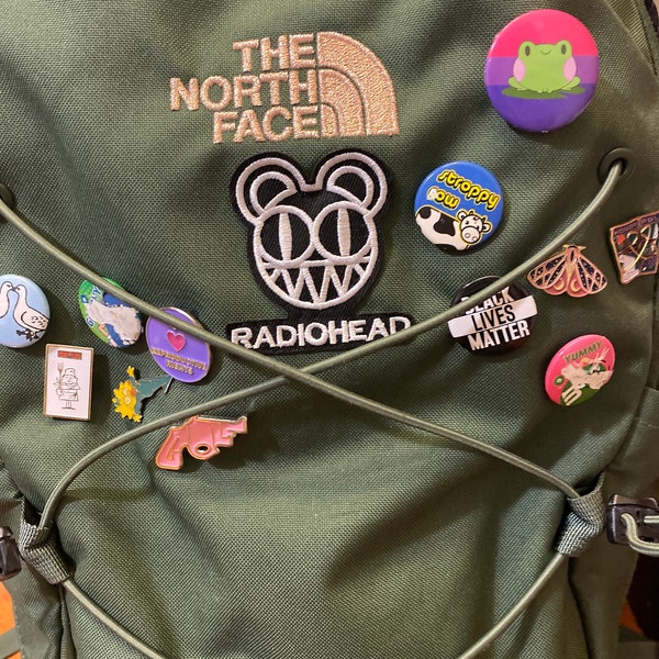 RADIOHEAD PATCH Embroidered Iron-on Bear Kid a Blur Coldplay Oasis ...