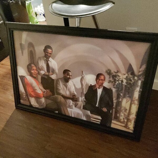 Civil Rights Pioneers Wall Art Decor Framed Print 24x36 Textured Poster ...