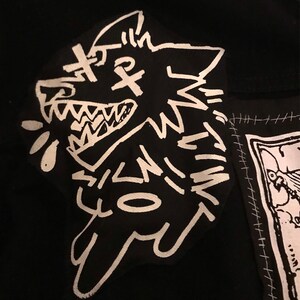 RADIOACTIVE TRANS SYMBOL Large Punk Diy Back Patch - Etsy