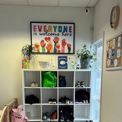 Everyone is Welcome Here,equality Print,diversity Wall Art,inclusion ...