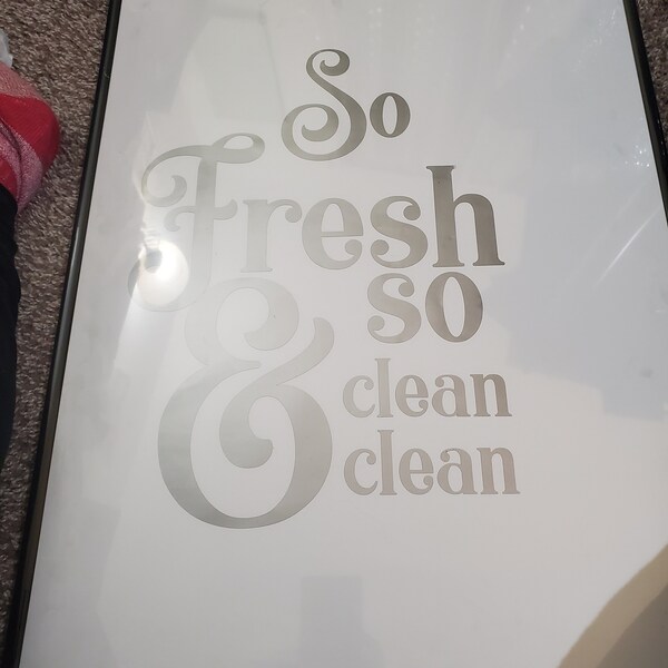 So Fresh SVG - Bathroom Sign Svg - Fresh and Clean Svg - Laser Bathroom ...