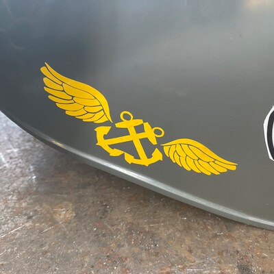 Beware of Jet Blast Props and Rotors, Navy Sticker, Navy Decal, Navy ...