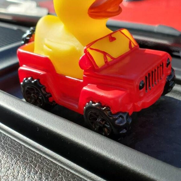 New Colors!! Rubber Duck Driver in White 4x4. Happiness is Being Ducked ...