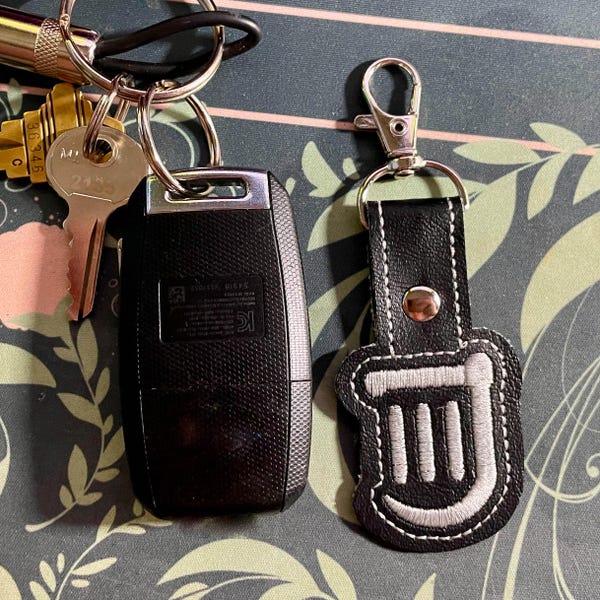 FFXIV Embroidered Job Icon Logo Soul Stone Keychain Fob FF14 Final ...