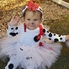 Dalmatian Costume - Dalmation Tutu - Halloween Costume - Dalmatian ...