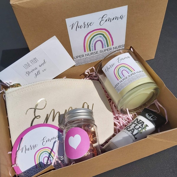 Personalised Nurse Gift Set, Nurse Gifts, Nurse Thank You Gift, NHS ...
