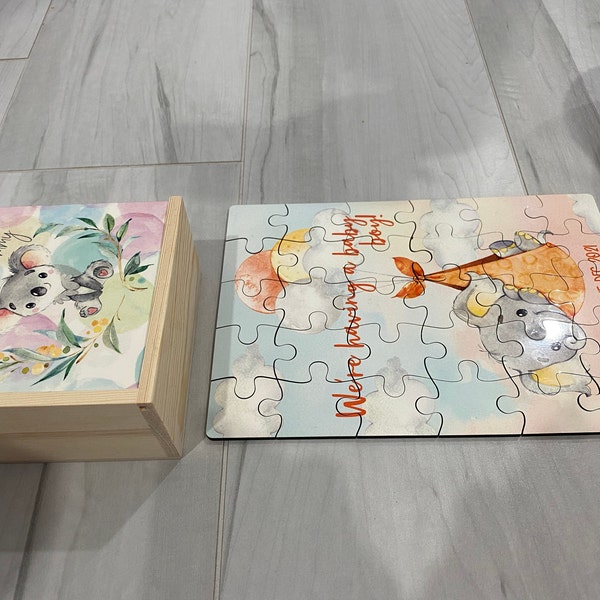 Koala Keepsake Box | 3 Sizes | Personalised | Non-personalised - Etsy