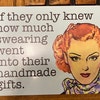 Funny Craft Room Wall Decor Metal Sign Gifts for Quilters, Seamstresses ...
