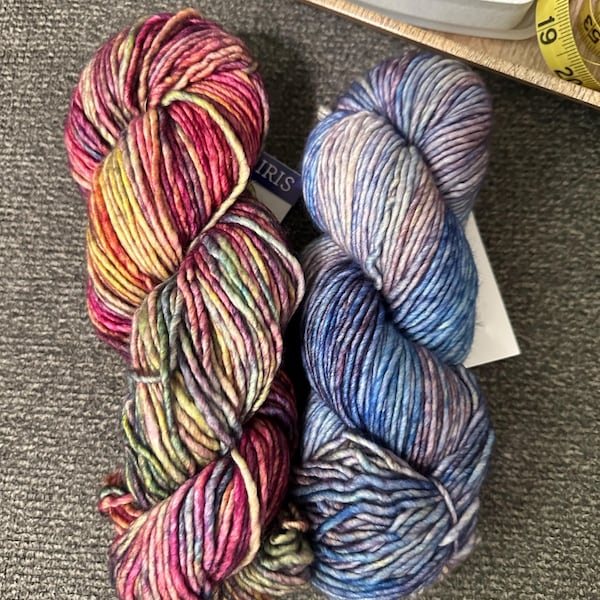 Malabrigo Rasta in Color Diana, Super Bulky Merino Wool Knitting Yarn ...