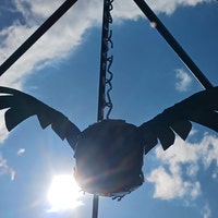 Metal Pheasant Garden Ornament Sculpture Art Handmade Recycled Metal ...