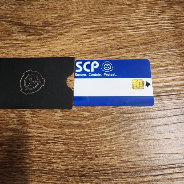 SCP Foundation Key Cards - Containment Breach (current) Version - Etsy