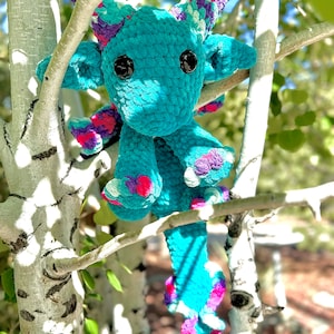 Cato the Dragon Snuggler/lovey Amigurumi Crochet Pattern - Etsy