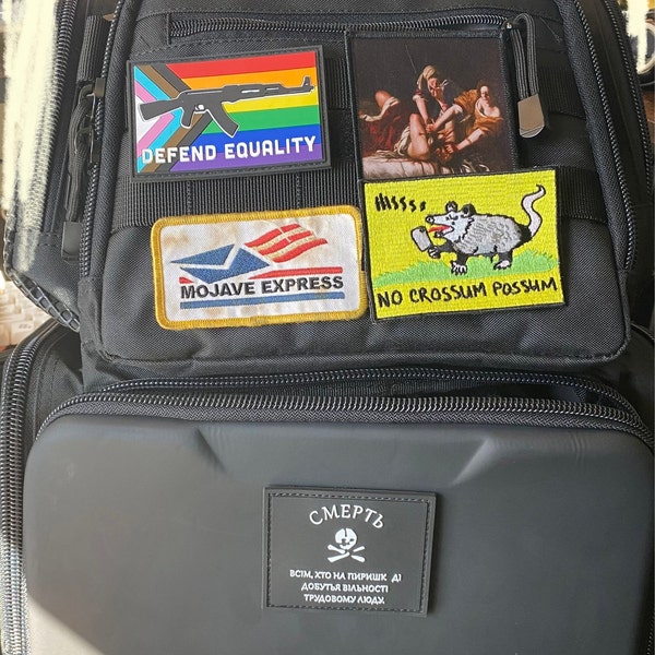 Makhno Black Army PVC Morale Patch (ukranian) - Etsy