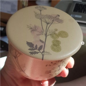 Forgetmenots Butter Dish, Forget Me Nots, Small Blue Flowers Butter ...