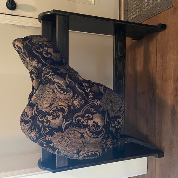 Unfinished Magazine Rack With Toilet Paper Holder - Etsy