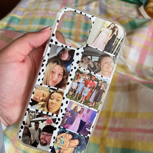 Custom Clear Photo iPhone Case, Photo Phone Case, Personalized iPhone ...