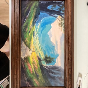 Path Through the Valley Original 18x24 Oil Painting by Aaron Long - Etsy