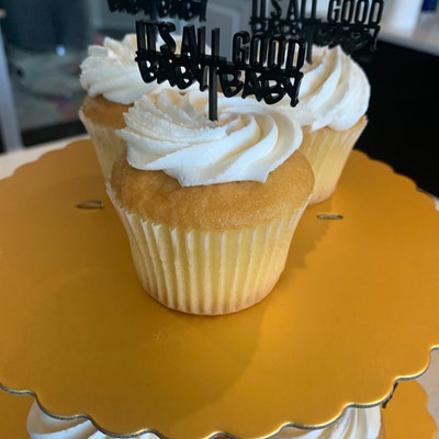 Notorious ONE Birthday Cupcake Toppers It's All Good Baby Baby Cupcake ...