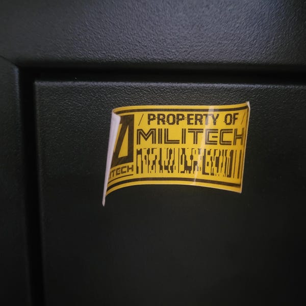 Property of Arasaka & Militech Cyberpunk 2077 Sticker, Label, Product ...