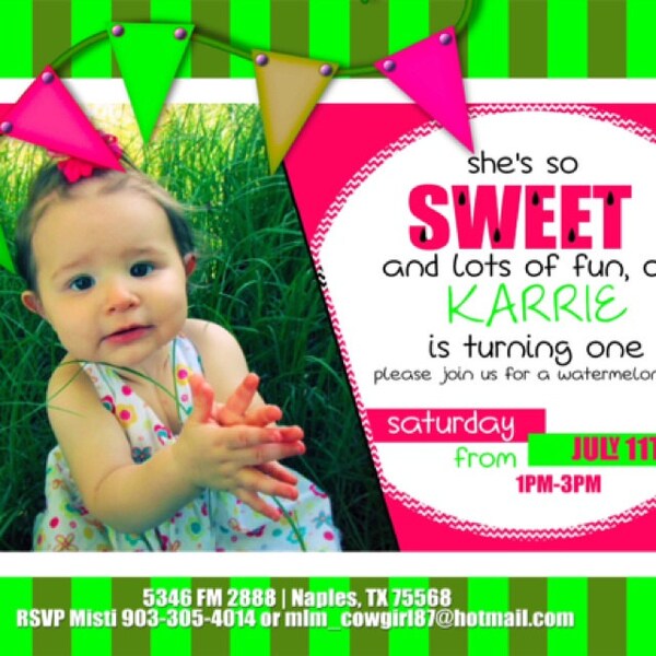 Fresh Prince 1st Birthday Invitation - Etsy