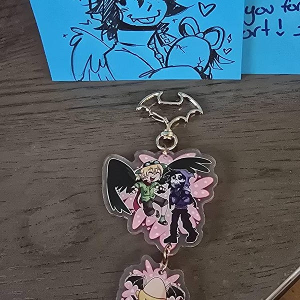 Quackity QSMP Keychain - Etsy