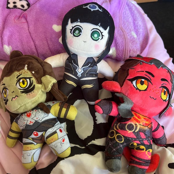 Baldur's Gate 3 Plush Astarion Gale Lae'zel Wyll Karlach Shadowheart ...
