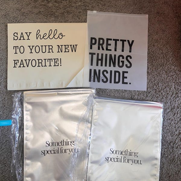 10x13" Something Special for You Metallic Polymailer, Shipping Bag ...