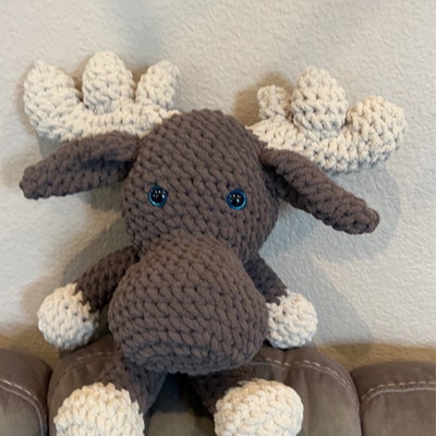 Manny Moose CROCHET PATTERN Amigurumi Crochet Pattern PDF - Etsy