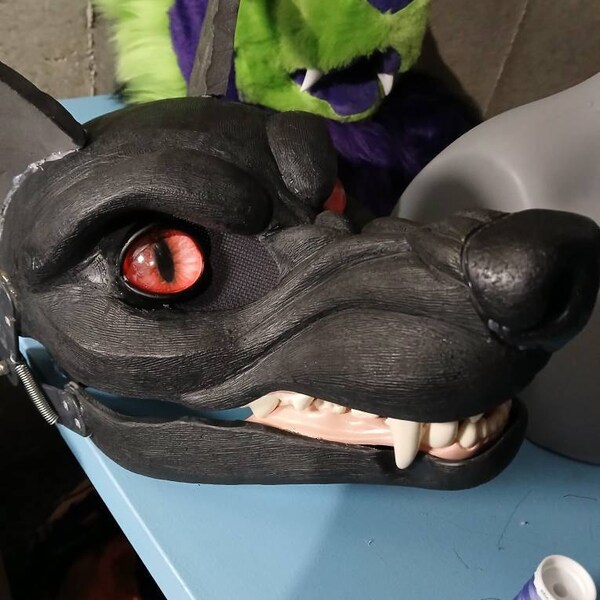 LED Costume / Fursuit Eyes power Options Custom 1.5 2 Acrylic 3-D ...