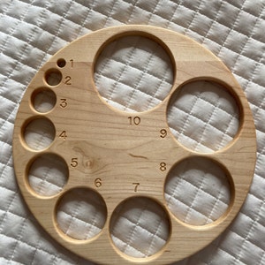 Maple Cervical Dilation Board for Midwife Doula Birth Cervical Dilation ...
