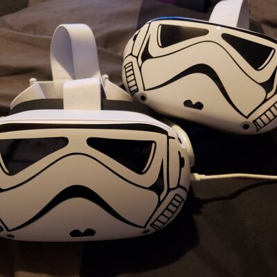 Meta Quest 2 Stormtrooper Visor Sticker - Etsy