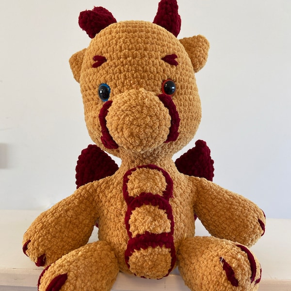 Crochet Dragon Amigurumi PATTERN, Chinese Dragon PDF (DIY) - Etsy