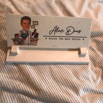 Cpa Desk Name Plate for Men, Male Cpa Desk Sign, CPA Office Gift Ideas ...