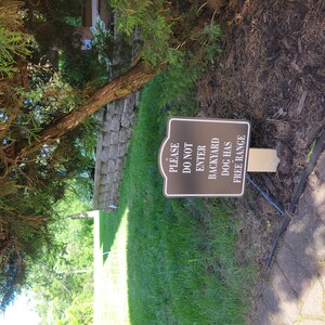 Please Do Not Sit Here Black Aluminum Composite Sign - Etsy