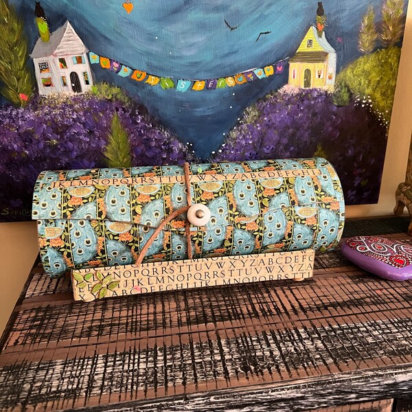 Handcrafted Graphic 45 Fruit and Flora Watering Can House Paper Creation - Etsy