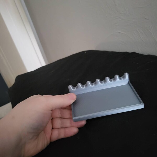 3D Printed Paint Brush Tray – Holds 6 or 12 Small Brushes - Etsy