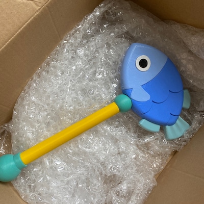 Animal Crossing Inspired Fish Magic Wand Cosplay Prop - Etsy