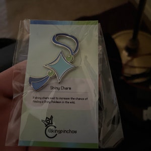 Pokemon Shiny Charm Pin - Etsy