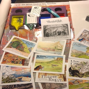 Postcard Set Greetings From Middle-earth - Etsy