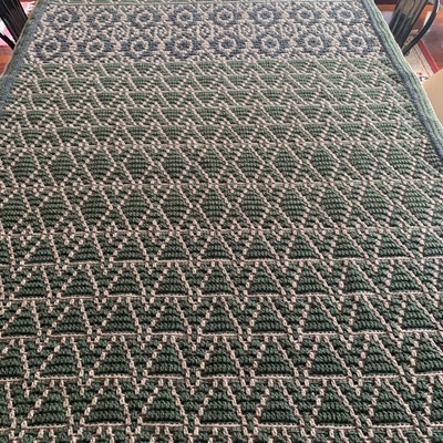 Native Bliss Mosaic Crochet Shawl, Blanket or Scarf CHART BUNDLE SET - Etsy