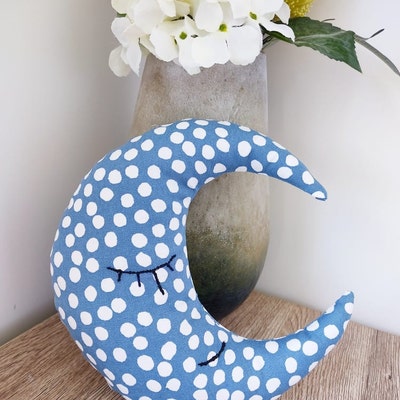 Moon Star Cloud Pillows PDF Sewing Pattern 2 Sizes 12 and 20 INSTANT ...