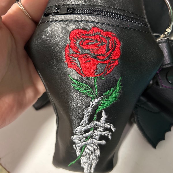 Bat Keychain, Goth Keychain, Bath Key Holder, Halloween Keychain ...