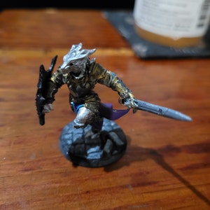 Frostmetal Worg Rider A Artisan Guild Dungeons and Dragons | Etsy