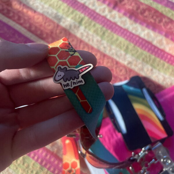 Anteater Shaker Charm Silly Animal Biology Eating Ants 3D Double Sided ...