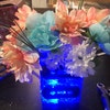 Total of 10 5 CD Centerpieces and 5 Cassette Centerpieces, Lamp or ...
