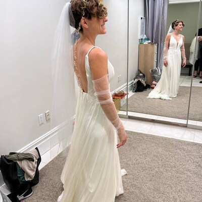 Cathedral Star Wedding Cape Long Bridal Cape Soft Tulle Wedding Cape ...