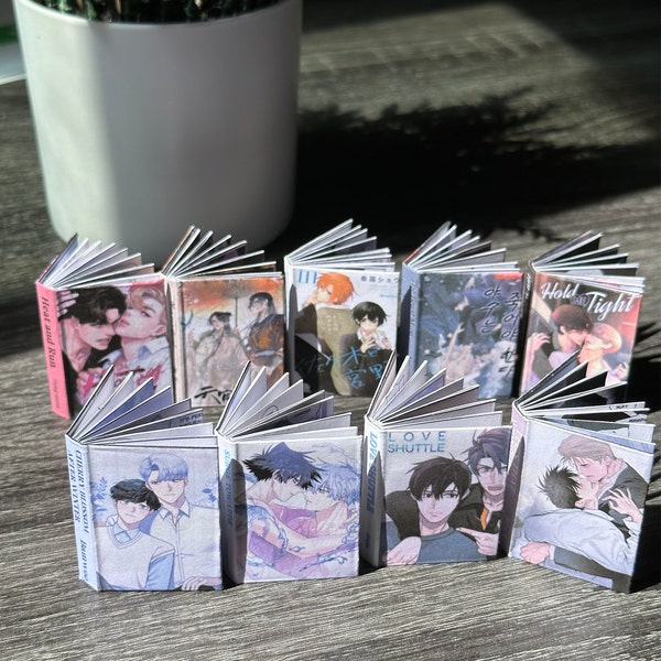 Pre-made Mini BL Books yaoi Manga Manhwa Spicy-fluffy - Etsy